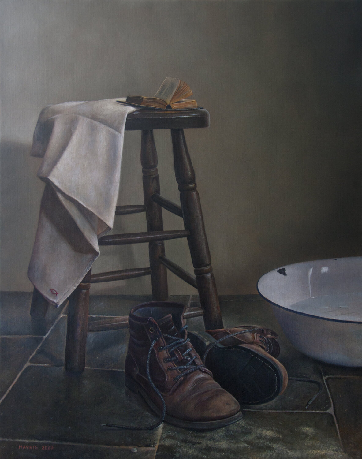 Go tell the World by Mayrig Simonjan (2023) : Painting Oil on Linen ...