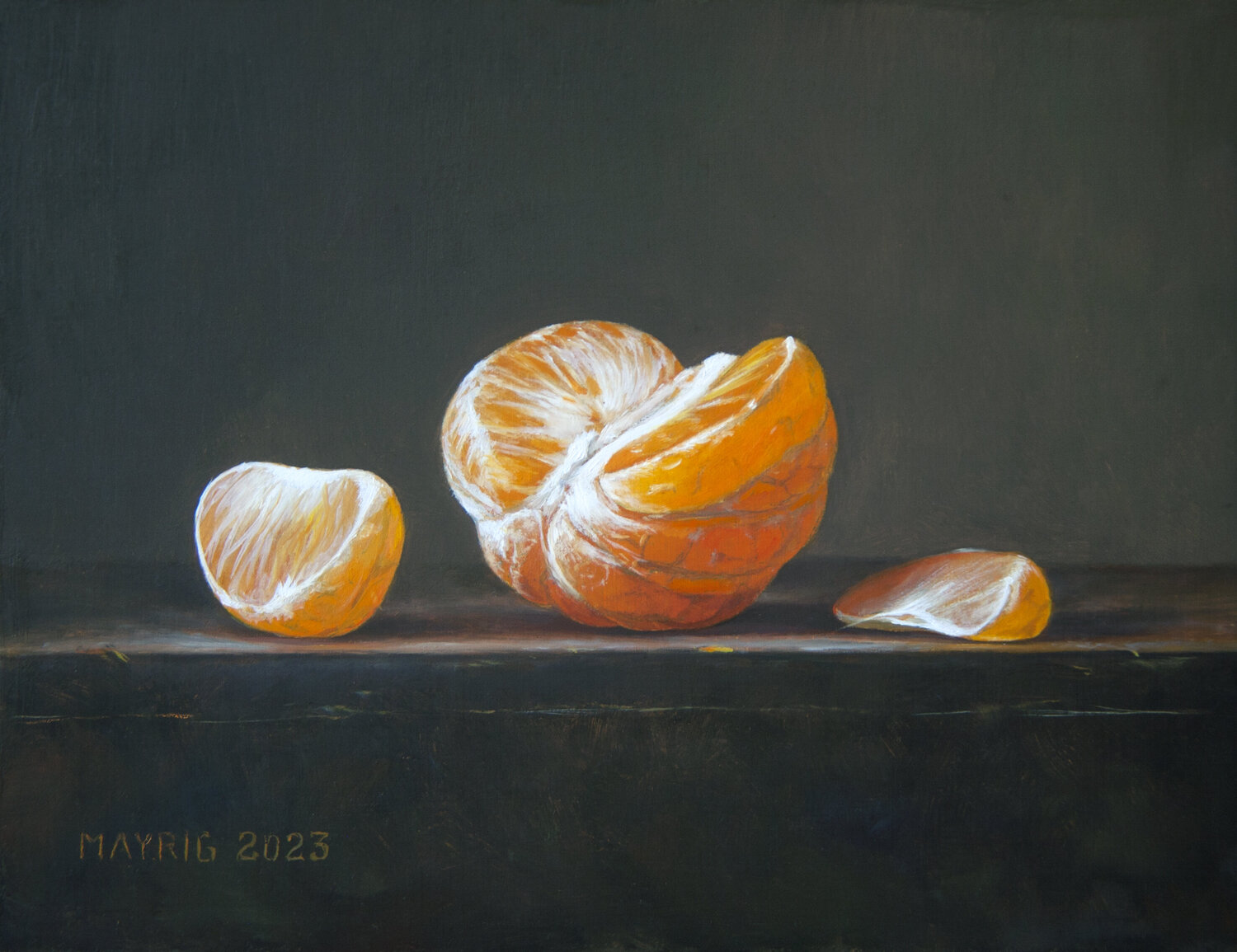 Luminous by Mayrig Simonjan (2023) : Painting Oil on Wood - SINGULART