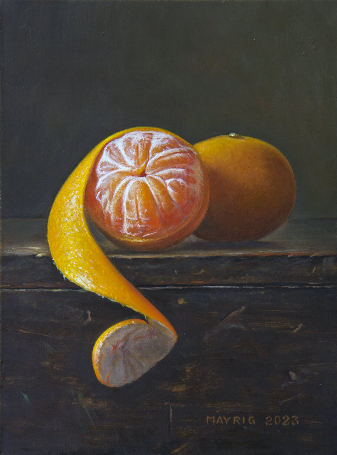 Sacrifice by Mayrig Simonjan (2023) : Painting Oil on Wood - Singulart