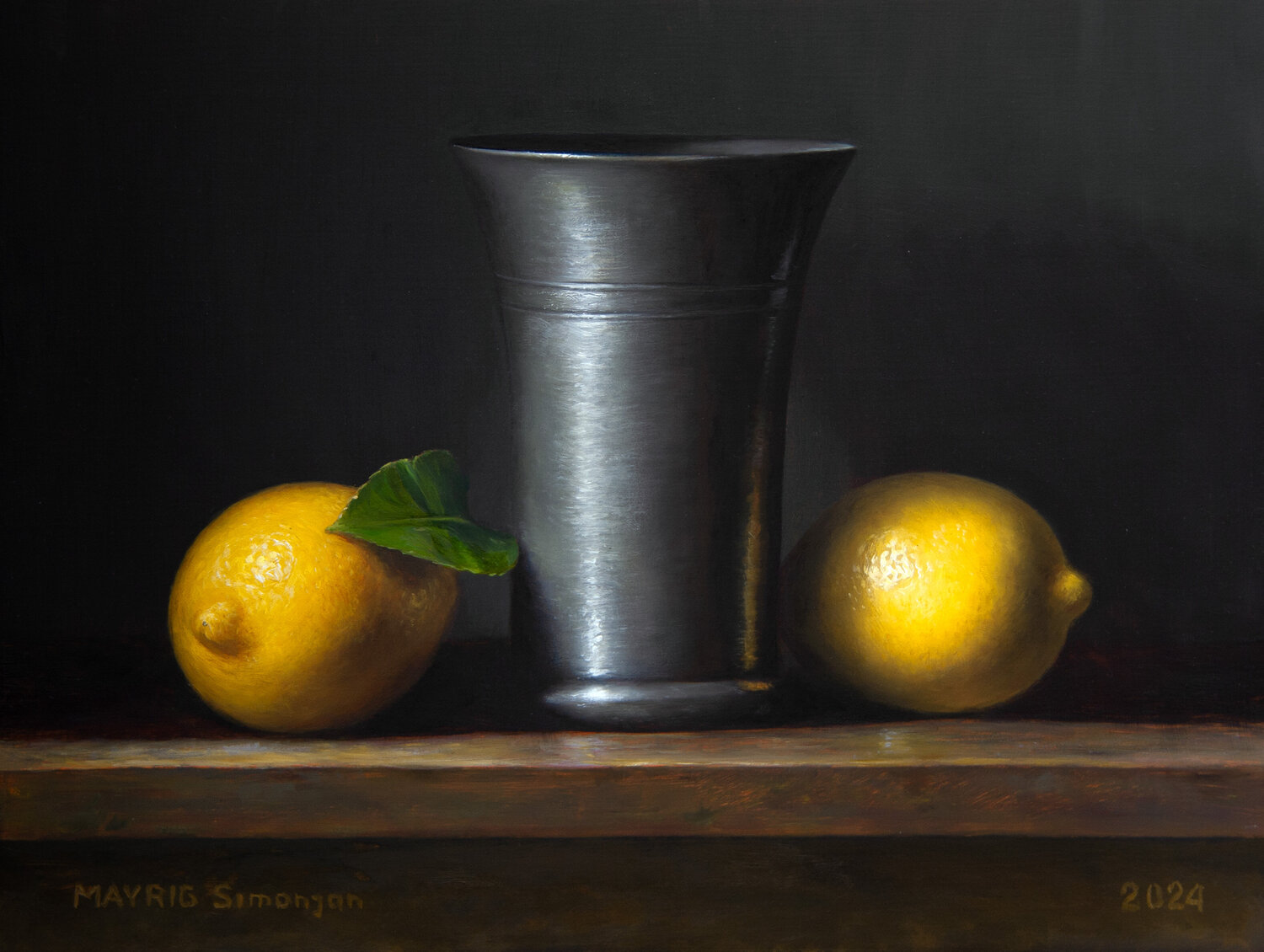 18th Century Lemon Juice by Mayrig Simonjan (2024) : Painting Oil on ...