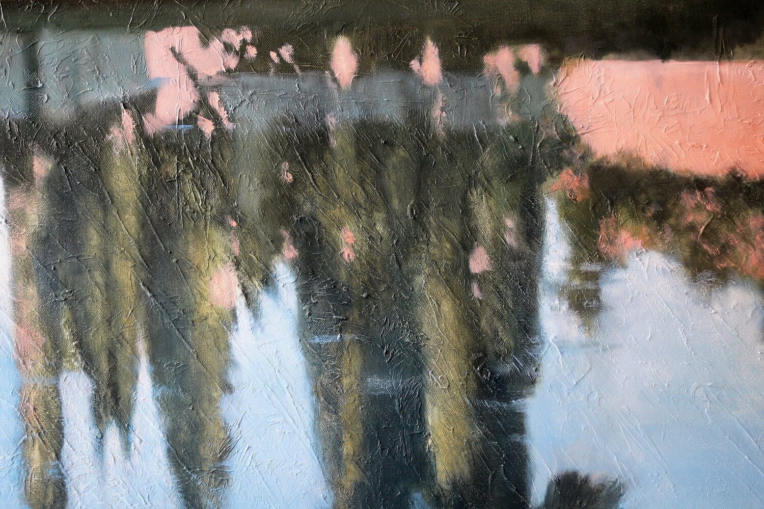 Pool n°1 by Abel Amalric (2019) : Painting Oil on Canvas - Singulart