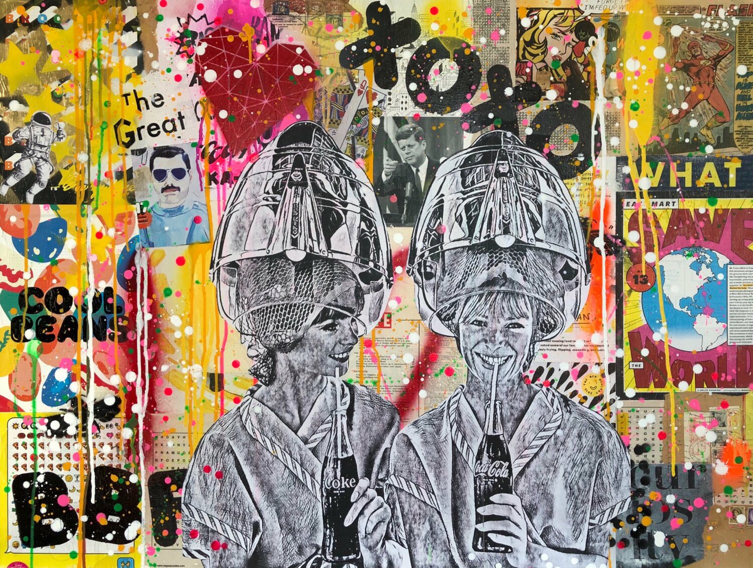 Mixed Media Collage Artwork