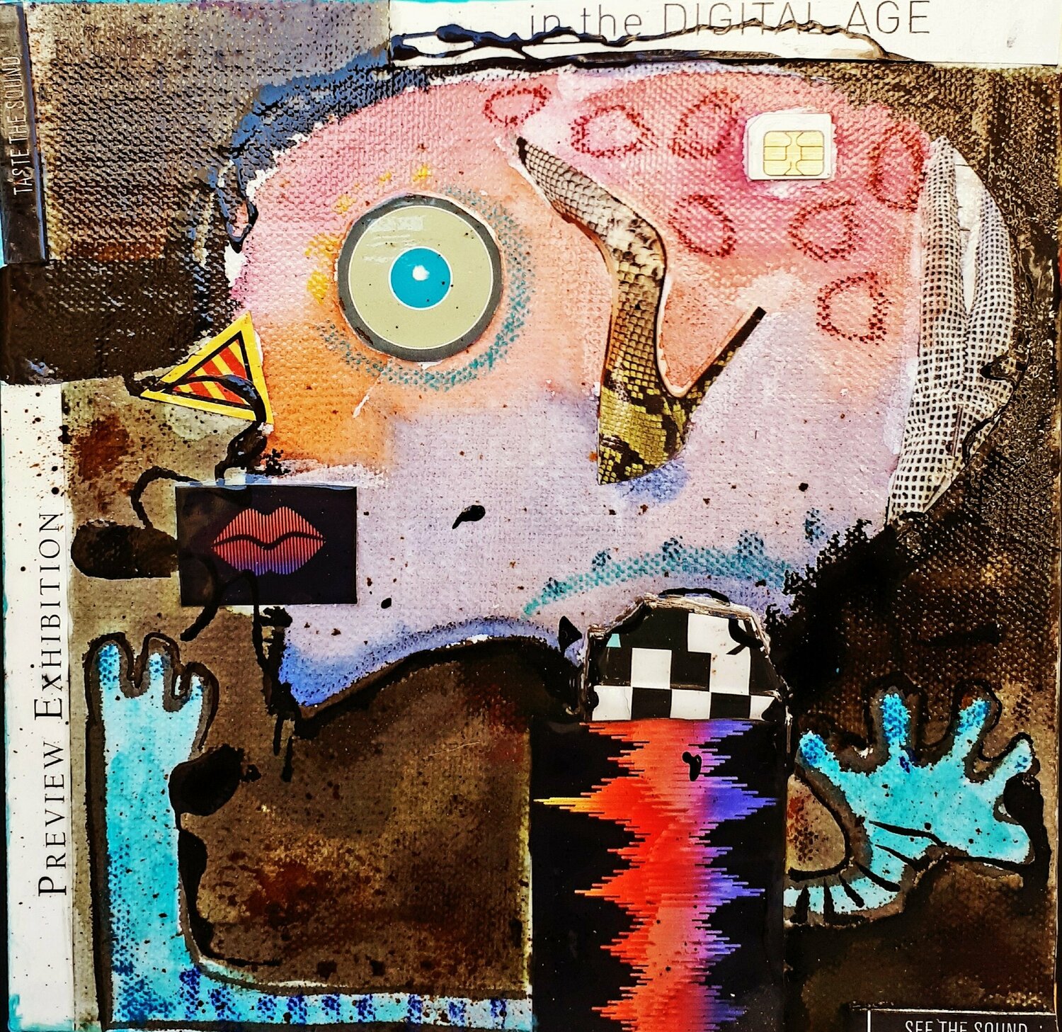 Artificial intelligence by Stefan Dimovski (2017) : Painting Acrylic ...