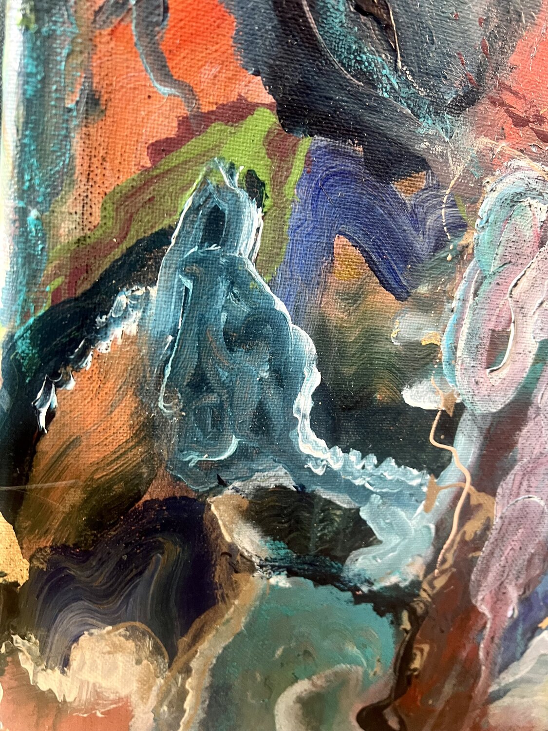 THE STORIES I KNOW door Monica Maja Richardson (2024) : Schilderij ...