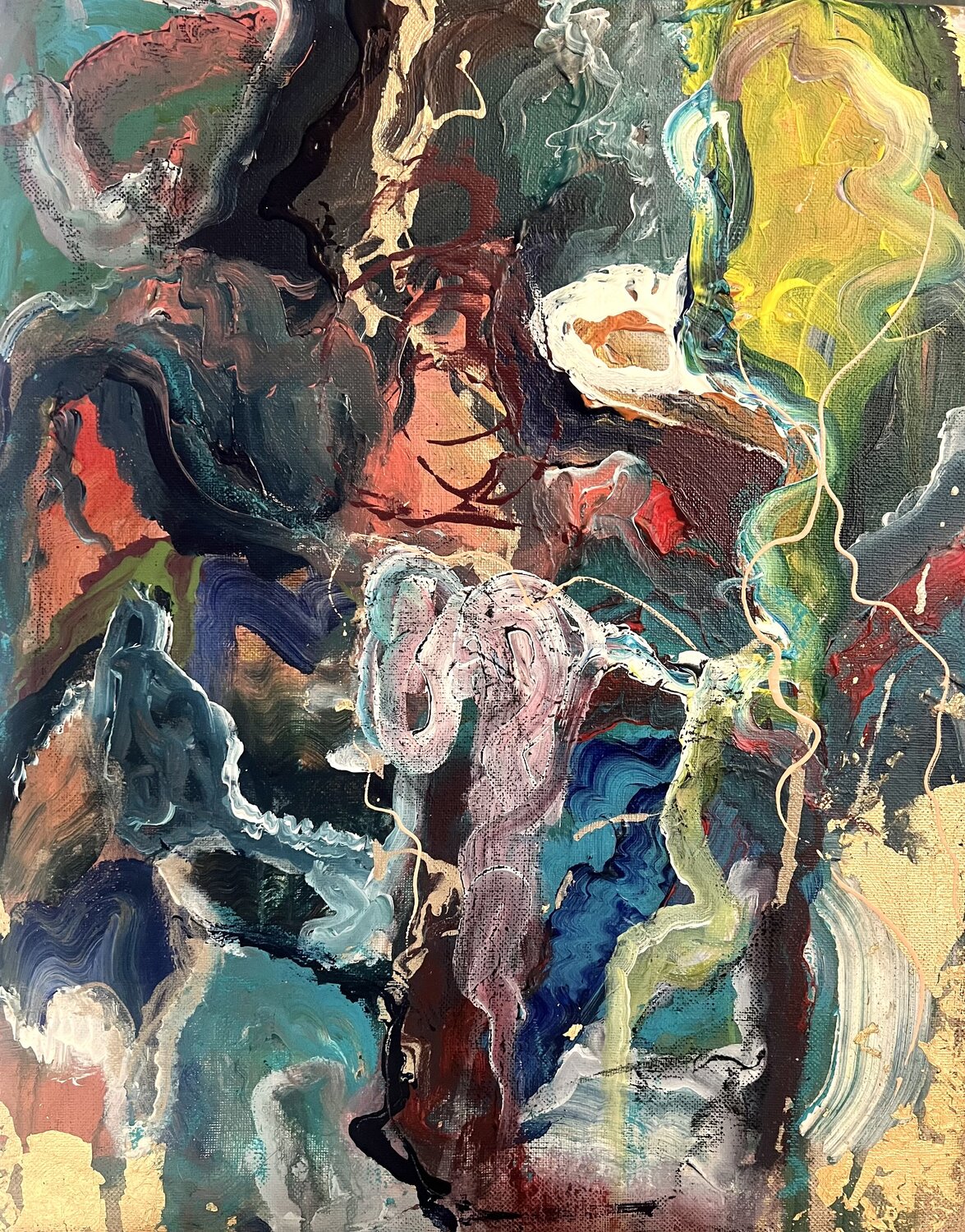 THE STORIES I KNOW door Monica Maja Richardson (2024) : Schilderij ...