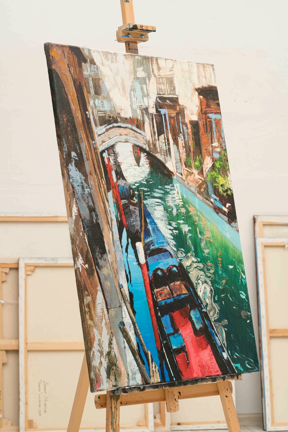 Venice by Daniil Mikhailov (2017) : Painting Oil on Canvas - Singulart