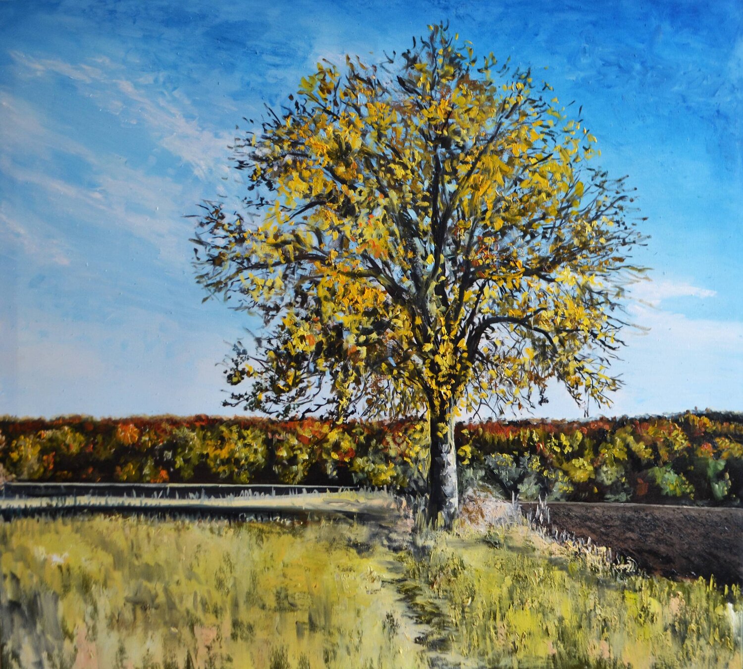 Mother Tree by Valeria Radzievska (2024) : Painting Oil on Canvas ...
