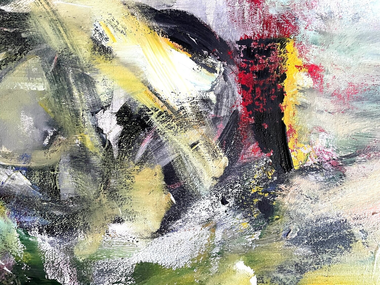 I Promise von Christel Haag (2023): Malerei Acryl auf Leinwand - Singulart