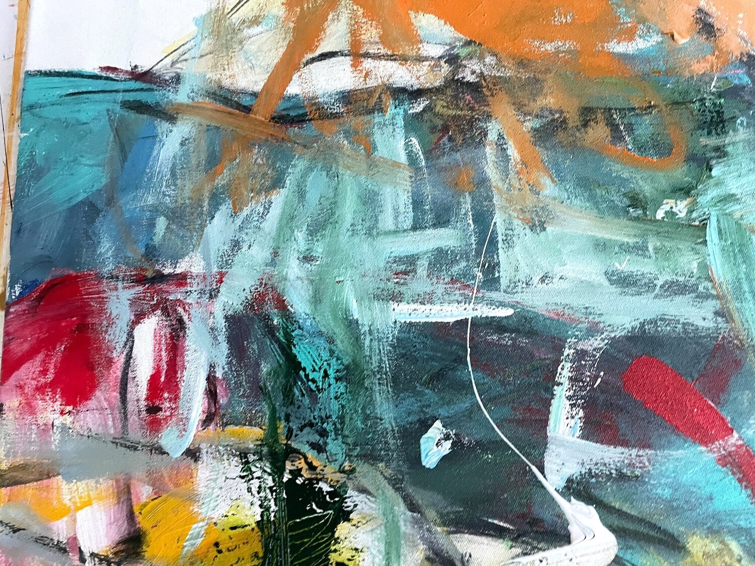 I Promise von Christel Haag (2023): Malerei Acryl auf Leinwand - Singulart