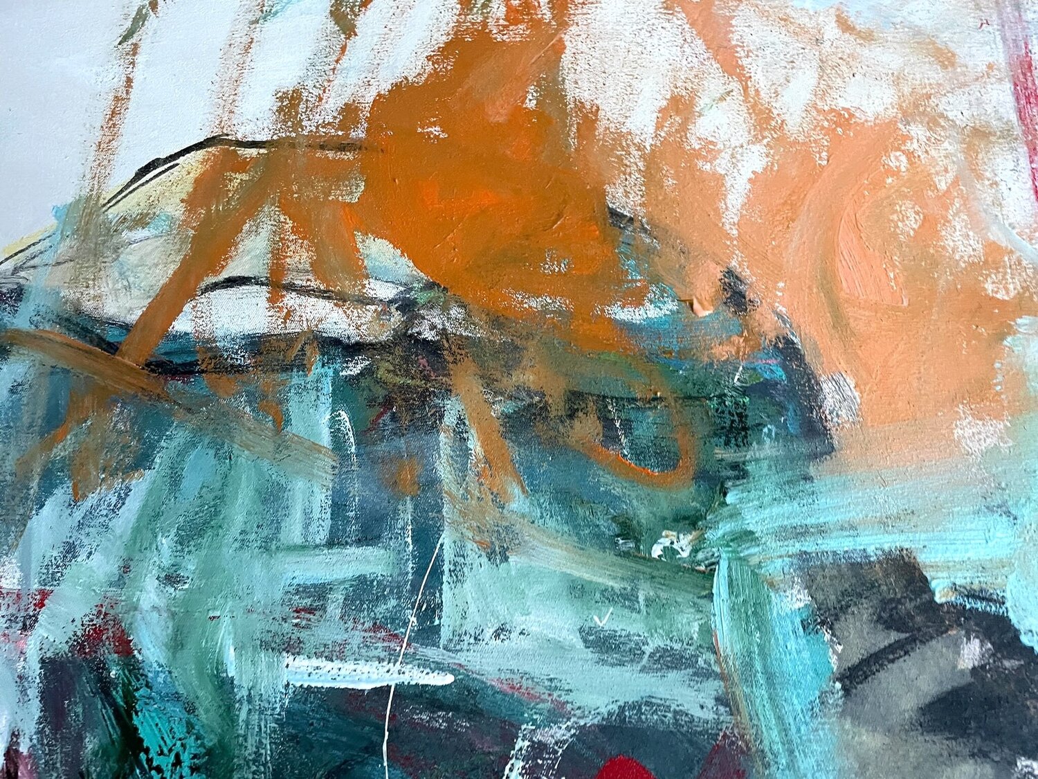 I Promise von Christel Haag (2023): Malerei Acryl auf Leinwand - Singulart