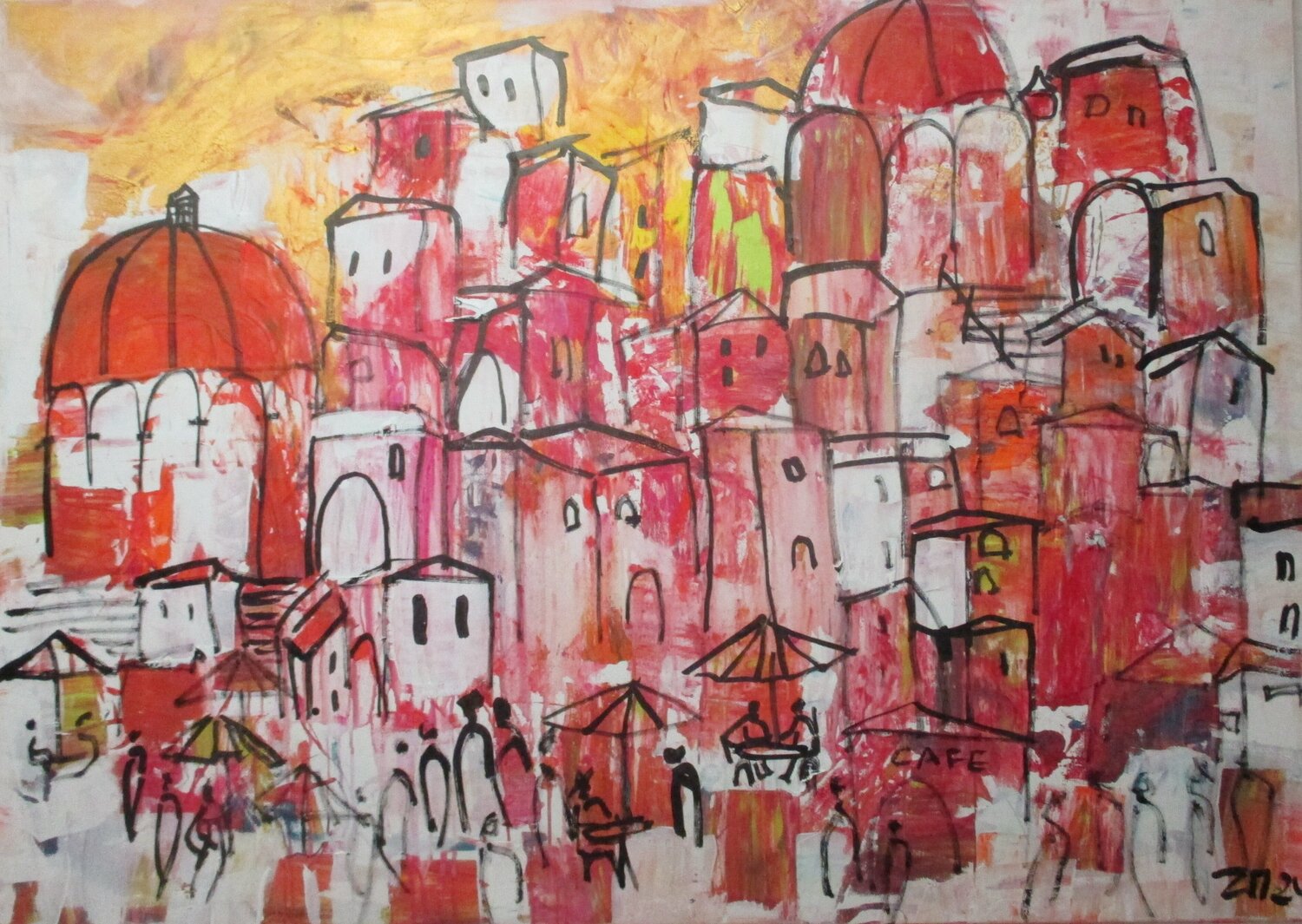 Rote Kuppel - italienische Stadt by Sonja Zeltner-Müller (2023 ...