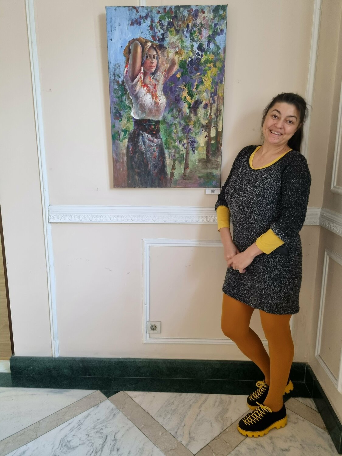 girl in the vineyard in Romanian folk costume by Vali Irina Ciobanu ...