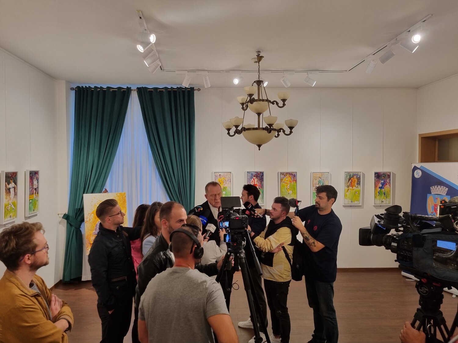 Adrian Mutu by Vali Irina Ciobanu (2022) : Painting Tempera on Canvas ...