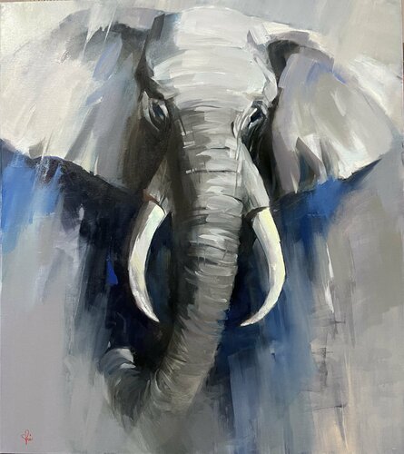 Goodwill gesture by Alena Kruchkova (2023) : Painting Oil, Pigments on ...