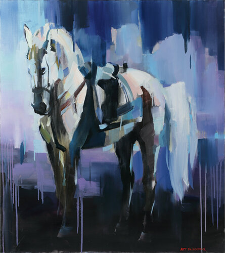 Goodwill gesture by Alena Kruchkova (2023) : Painting Oil, Pigments on ...