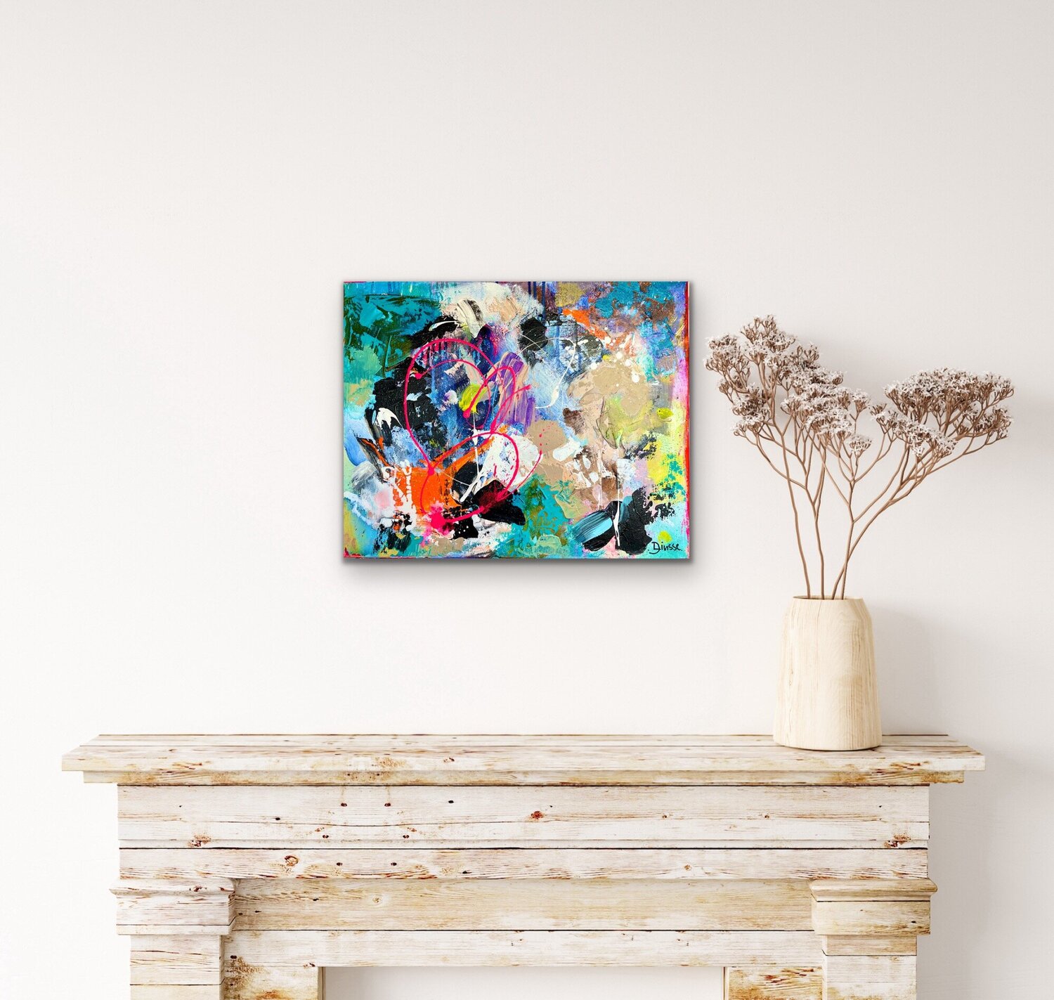 Color Palette VI von Diana Linsse (2022): Malerei Acryl, Tusche auf ...