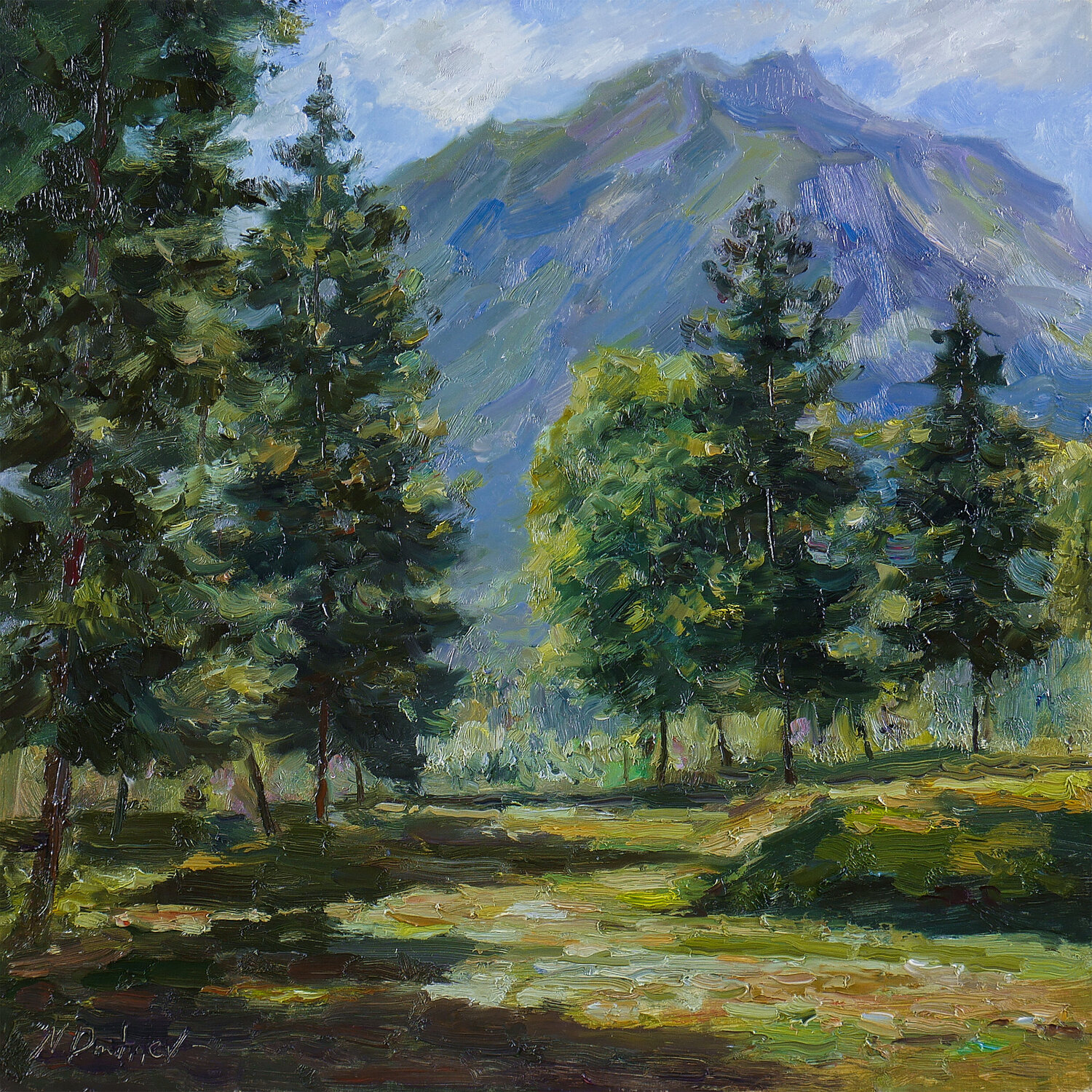 Mountain Paintings Oil