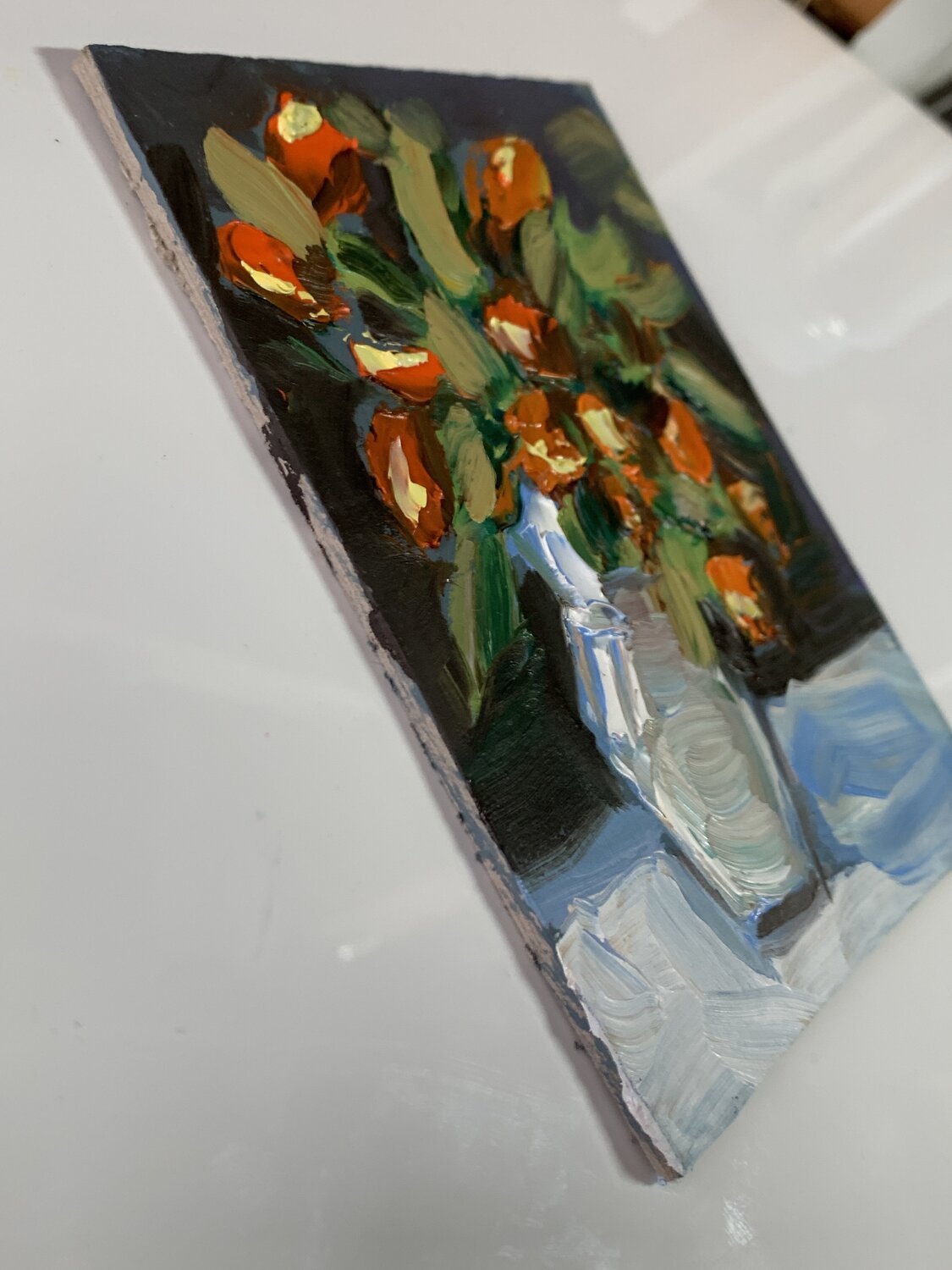 Olive branch. still life. de Vita Schagen (2023) : Peinture Huile sur ...