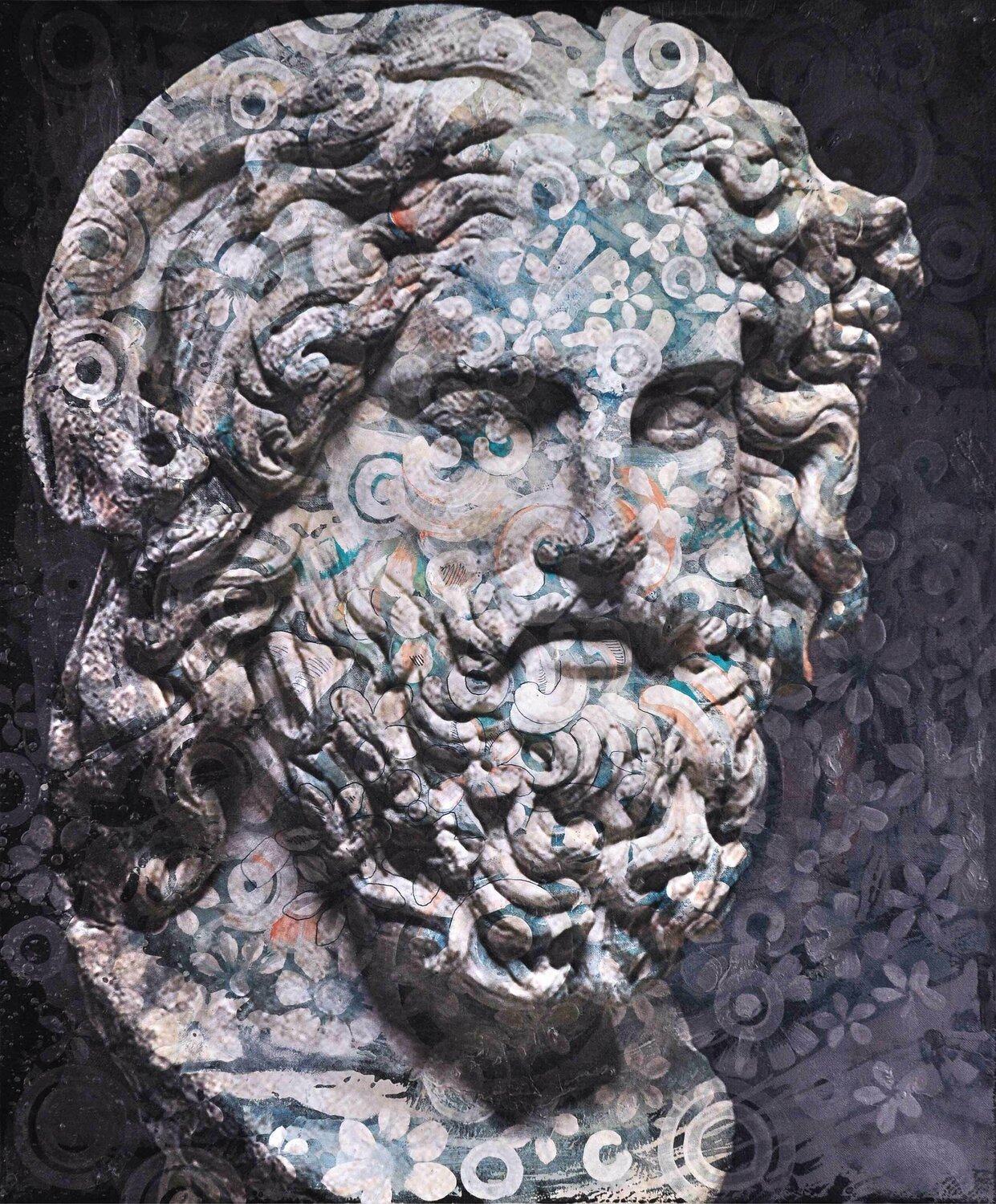 Zeus by Andrea Chisesi (2019) : Other Media Acrylic on Canvas - Singulart