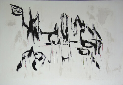 Jane by Erika Marchi (2019) : Work on Paper Acrylic, Oil on Paper ...