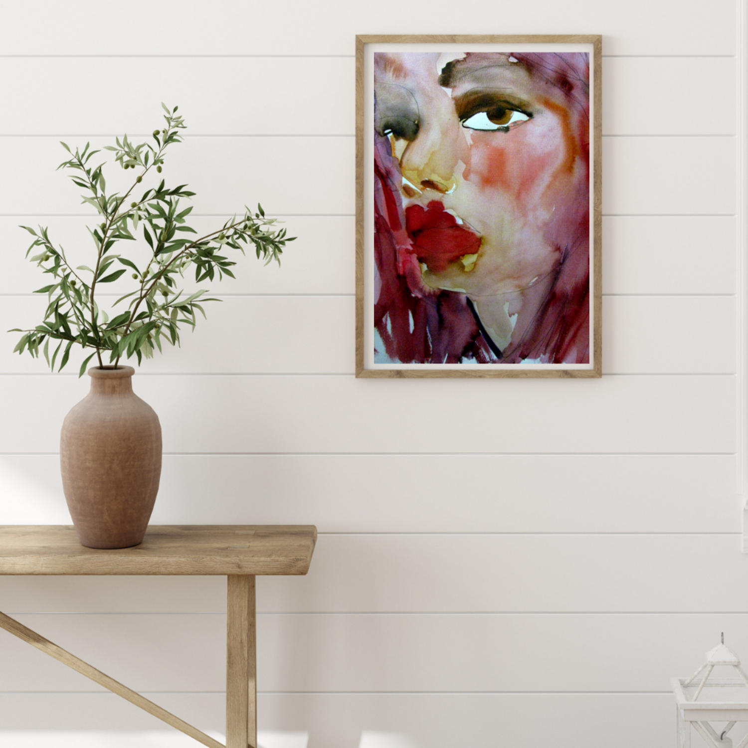 Pantone 3517 C by Winibey Lopez (2021) : Work on Paper Acrylic on Paper ...