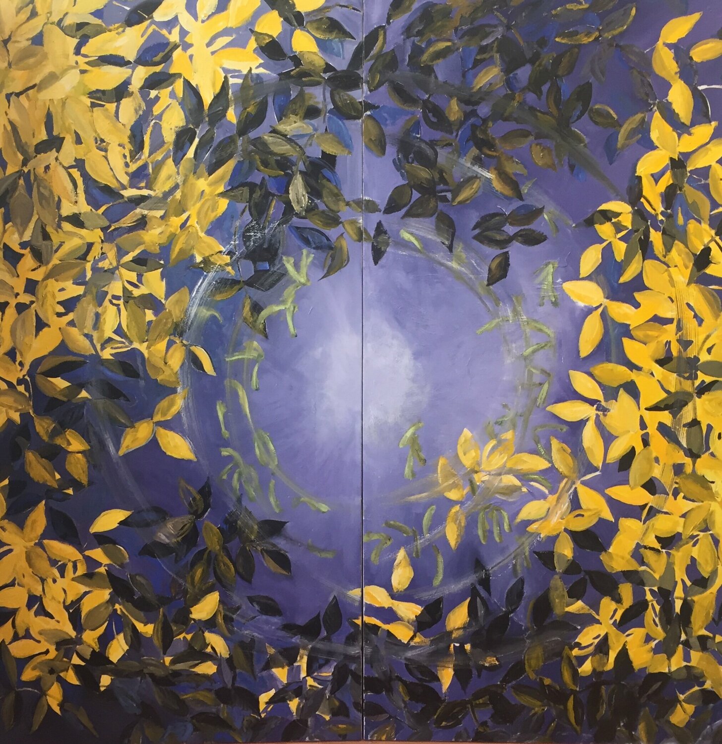 White Ash by Johanna Furst (2019) : Painting Oil on Wood - Singulart