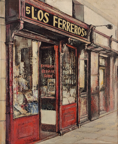 Los Ferreros-Madrid by Tomás Castaño (2004) : Painting Oil on Canvas ...