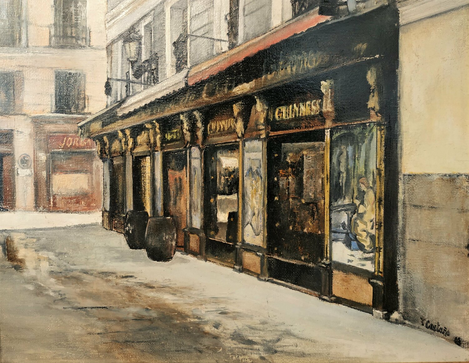 Taberna la Fontana de Oro- Madrid de Tomás Castaño (2003) : Peinture ...