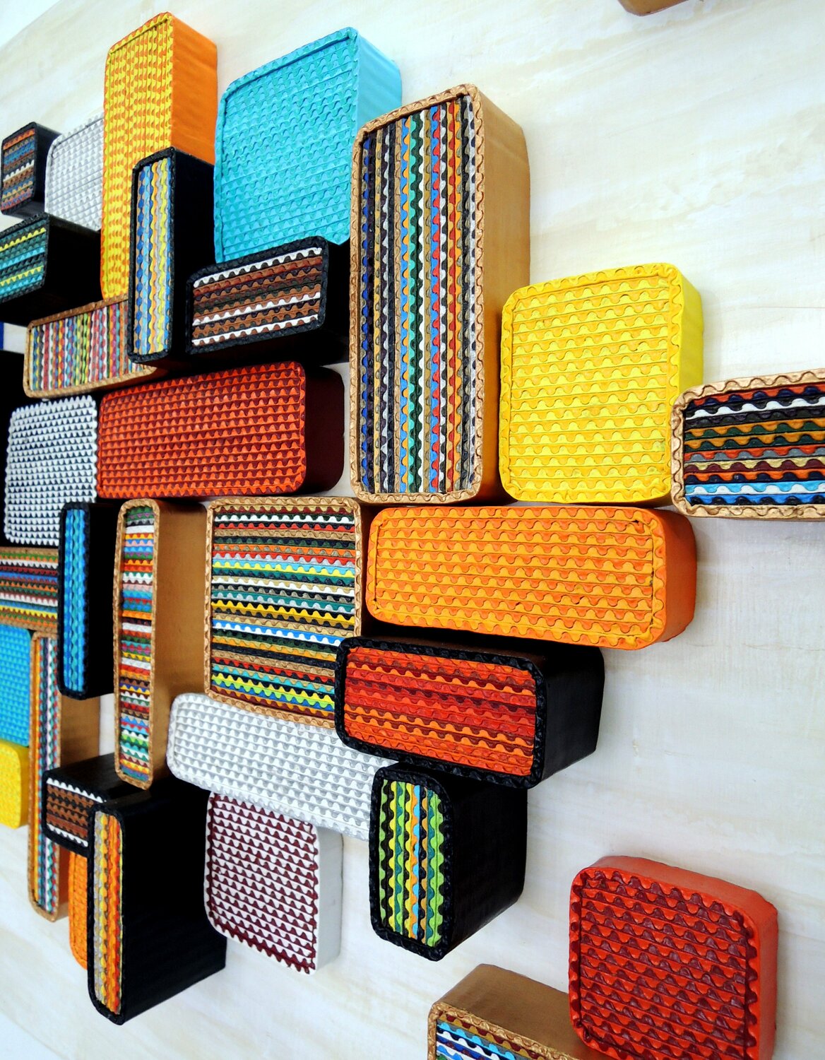 Metropolis II by Sanjay Dhawan (2018) : Sculpture Acrylic, Wood - Singulart