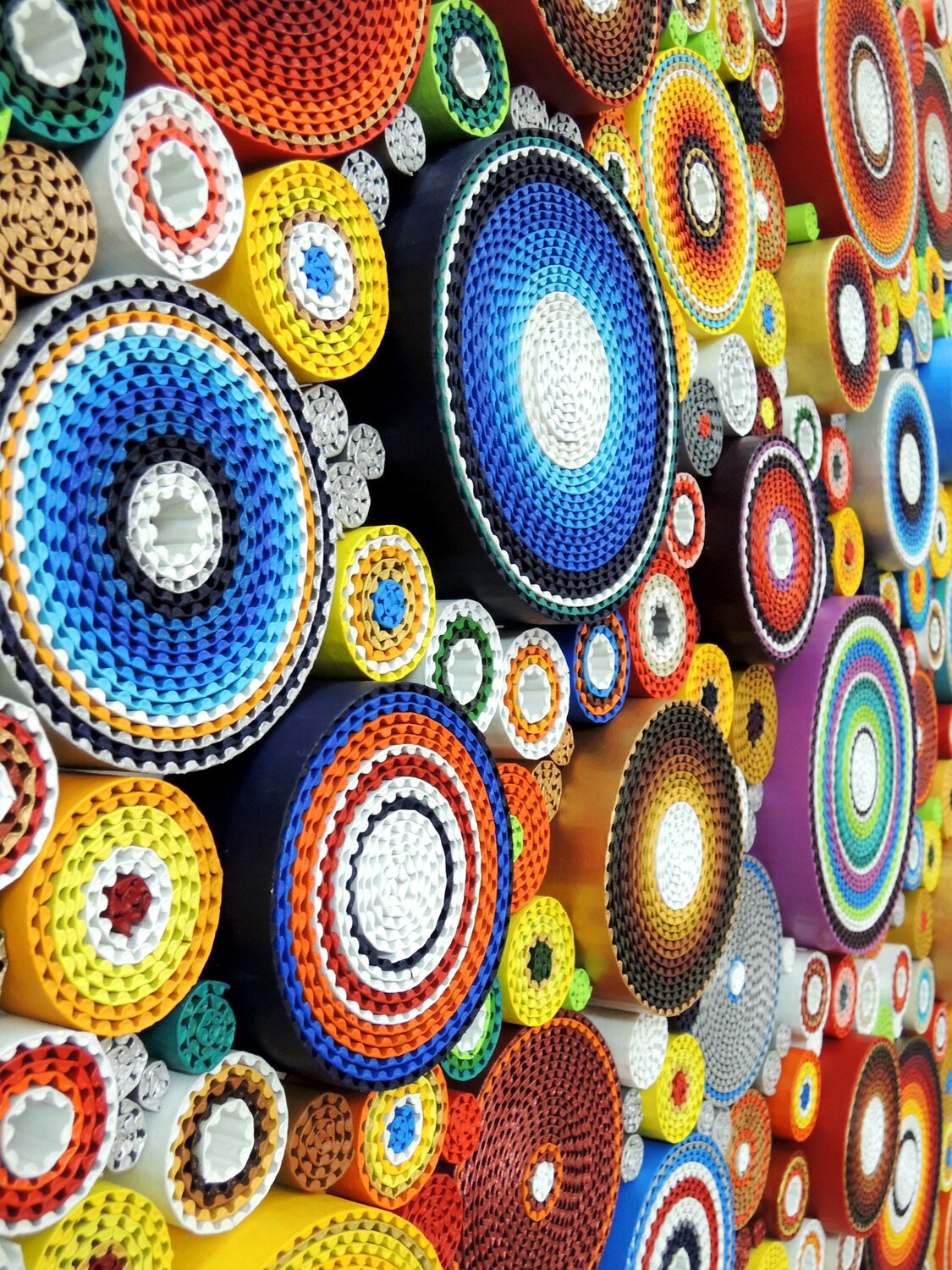 Rainbow IV by Sanjay Dhawan (2019) : Sculpture Acrylic, Wood - Singulart