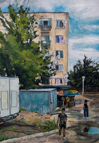 11 Grass Street, Ferentari, Bucharest by Mihai Cotiga (2021) : Work on ...