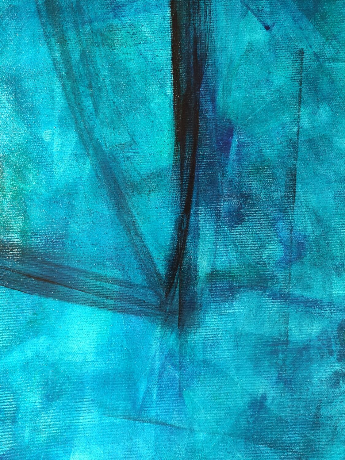 My Blue by Thia Path (2020) : Painting Acrylic on Canvas - SINGULART