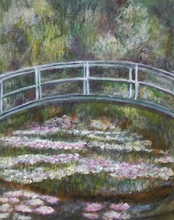 Monet Bridge Repaint