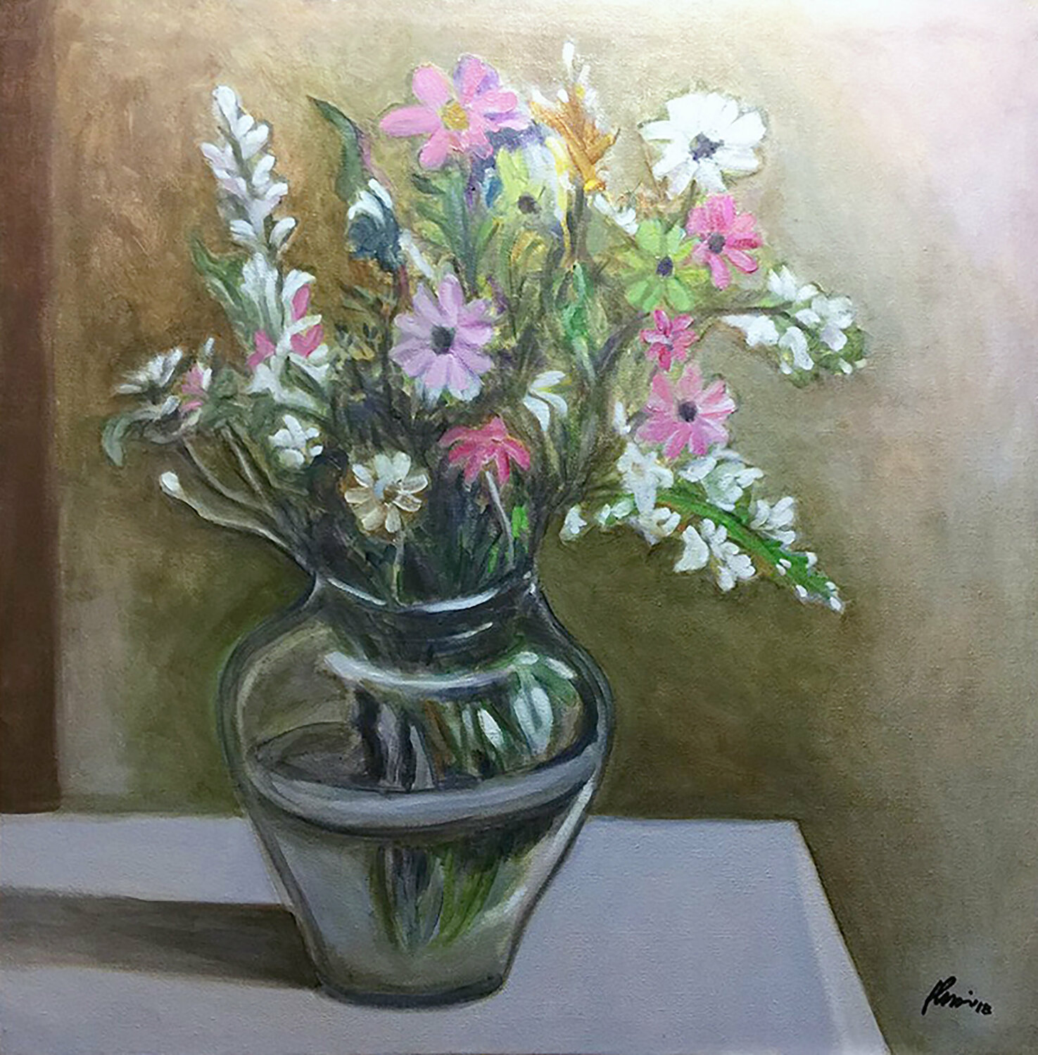 Vase by Bernardo Lira (2018) : Painting Oil on Canvas - Singulart