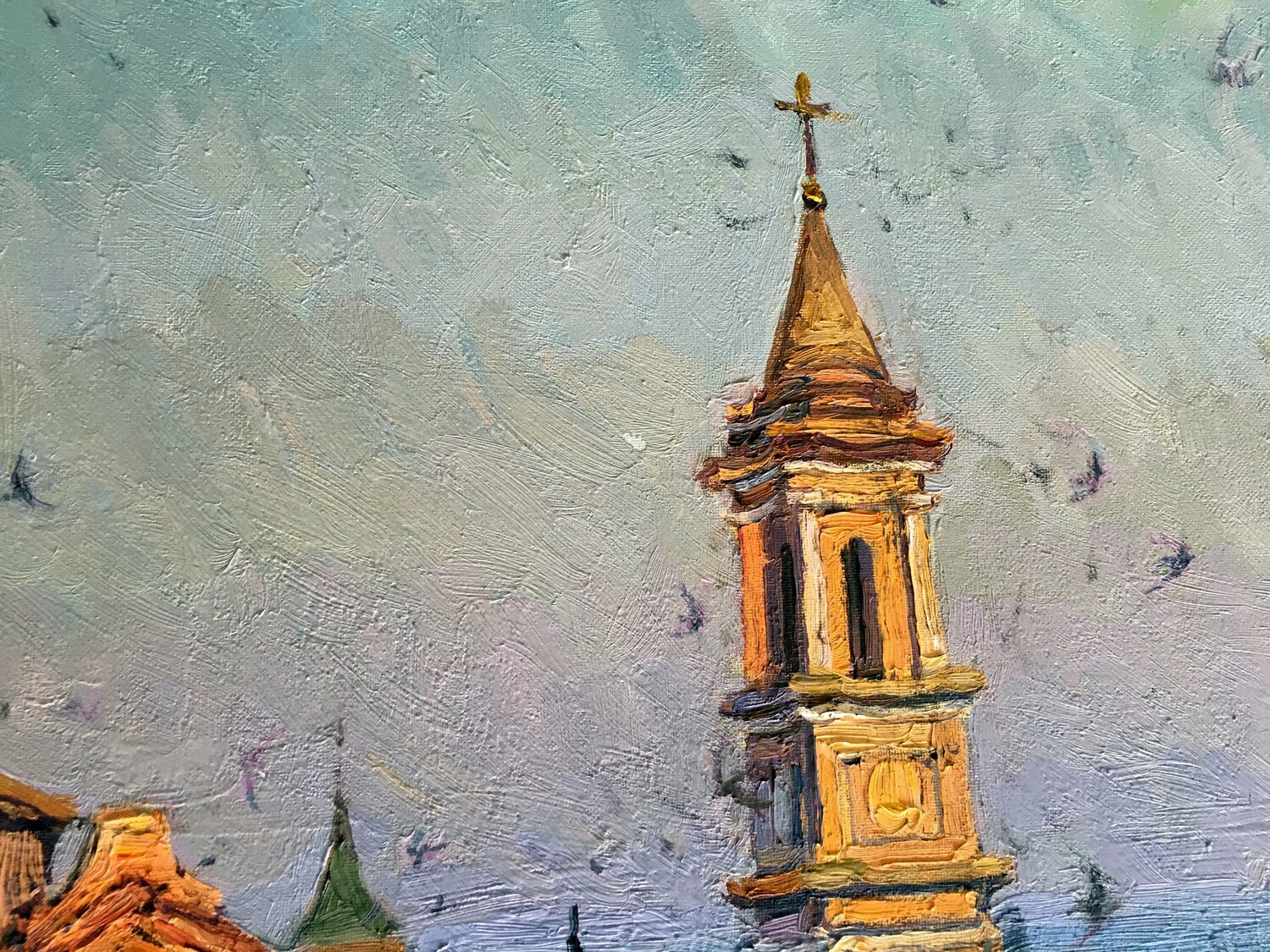 Grottammare by Vasiliy Kuraksa (2011) : Painting Oil on Canvas - Singulart