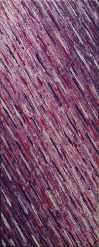 Vaste texture couteau or orange rose iridescente de Jonathan Pradillon ...