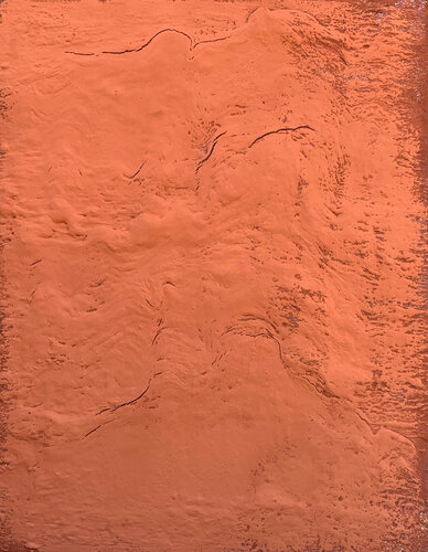 Red Rock 5 by Max Vityk (2020) : Painting Enamel, Resin on Canvas ...