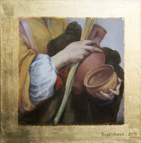 A fragment of the painting "Holy Justa", by Murillo by Nataliya ...
