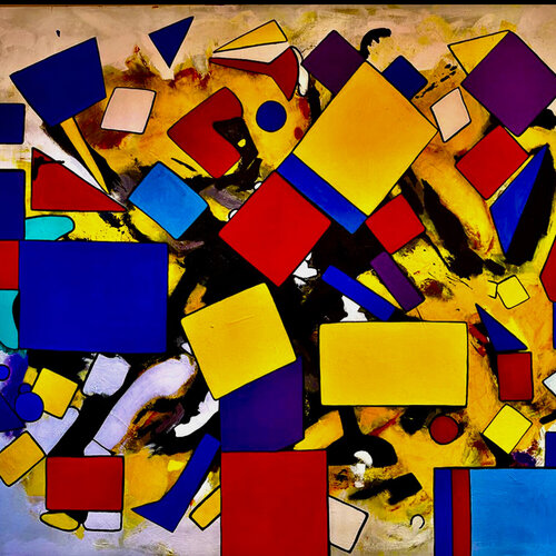 XXI – Hard edge abstraction – 1/2025 by Catherine Timotei (2025 ...