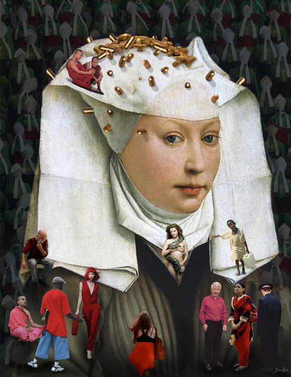 Portrait Of A Lady Van Der Weyden