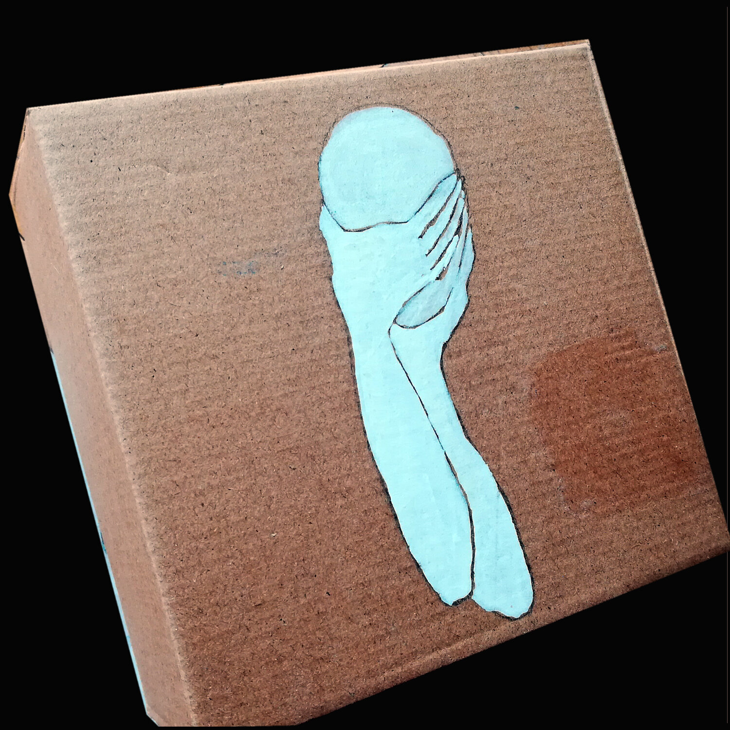 Karton von Guillermo von Plocki (2019): Malerei Acryl, Gouache auf ...