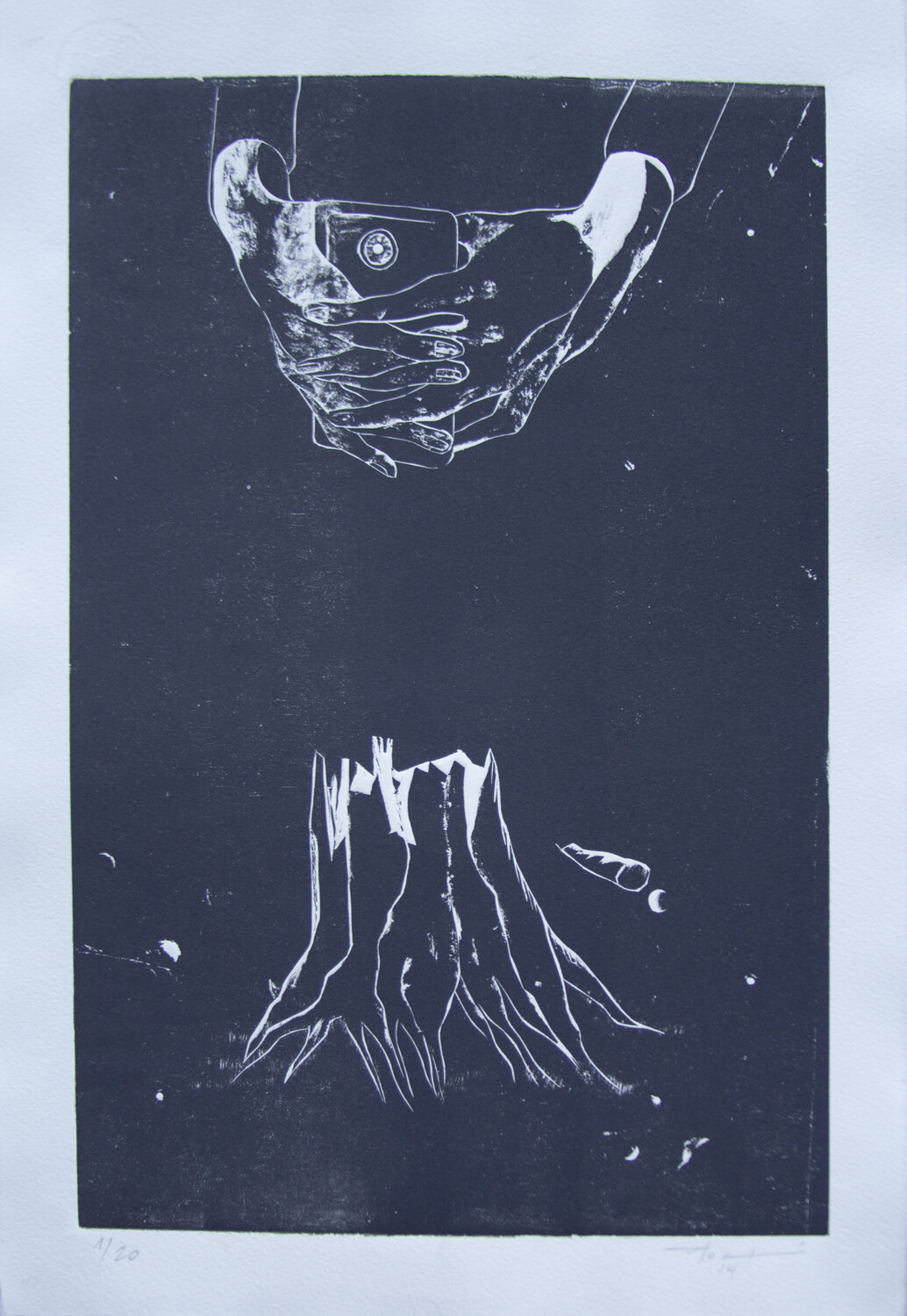 Polaridad by Guillermo von Plocki (2018) : Print Engraving on Paper ...