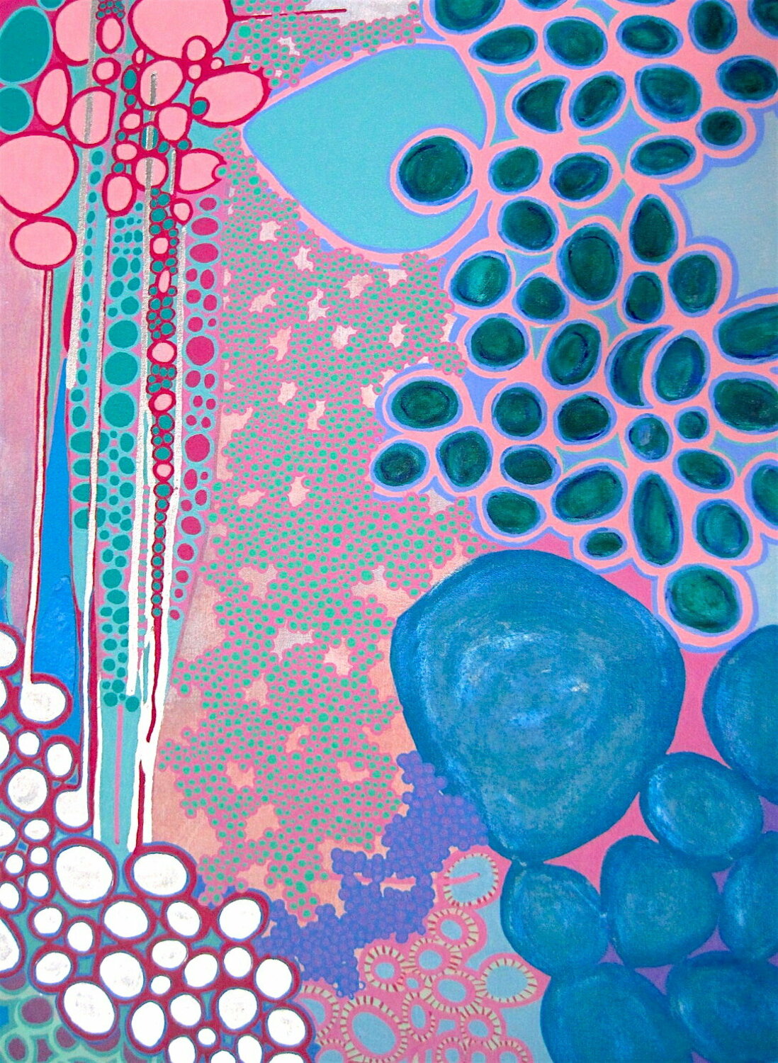 Estuary by Rebecca Jacoby (2013) : Painting Acrylic, Oil on Canvas ...