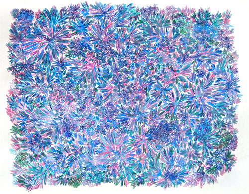 Estuary by Rebecca Jacoby (2013) : Painting Acrylic, Oil on Canvas ...