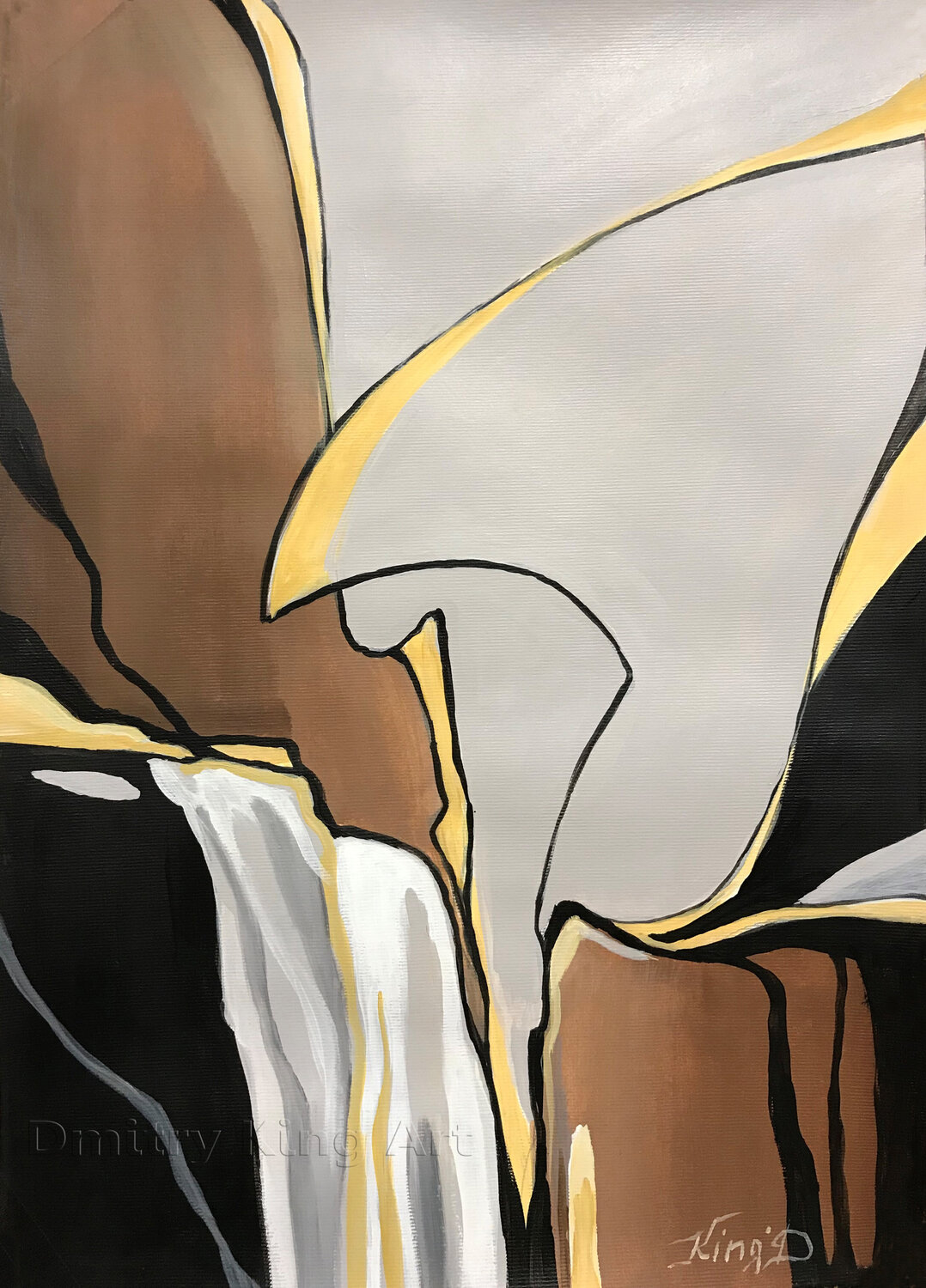 Earth Power by Dmitry King (2024) : Painting Acrylic on Canvas - Singulart