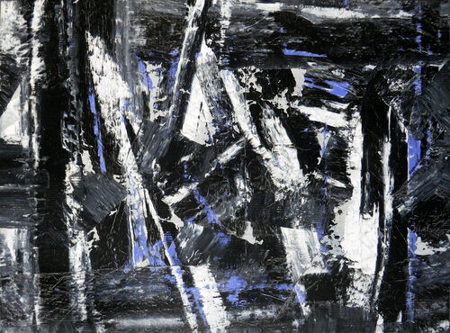 CACHE CACHE by Gilbert Raffin (2021) : Painting Acrylic on Canvas ...