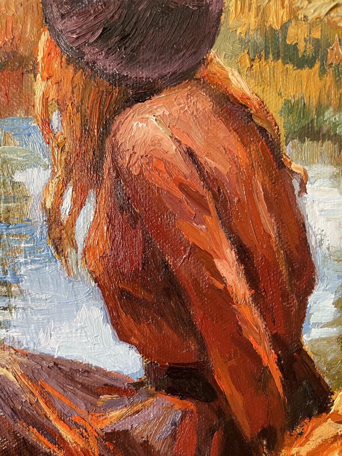 Autumn Fairy Tale by Anna Reznikova (2022) : Painting Oil on Canvas ...