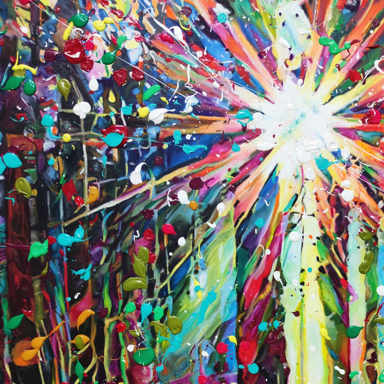 Sentient by Angie Wright (2023) : Painting Oil on Canvas - Singulart