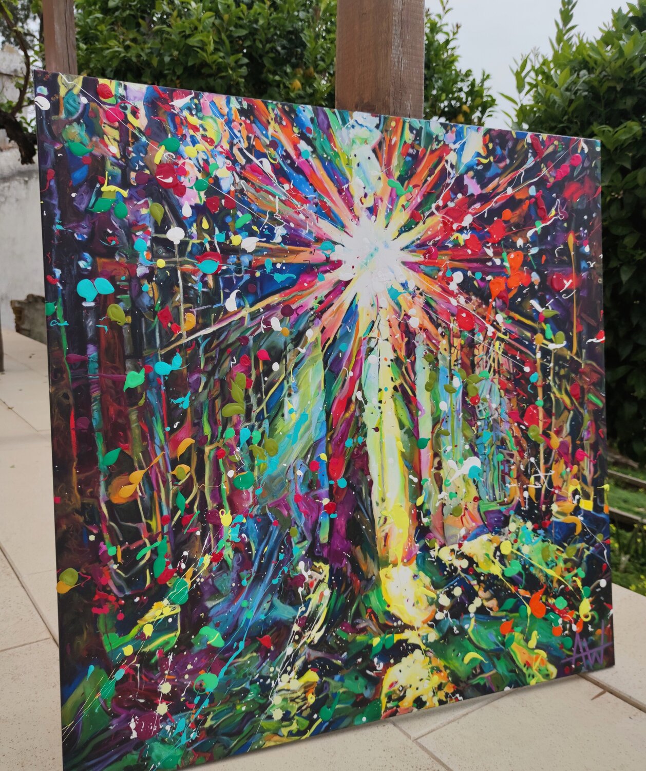 Sentient by Angie Wright (2023) : Painting Oil on Canvas - Singulart