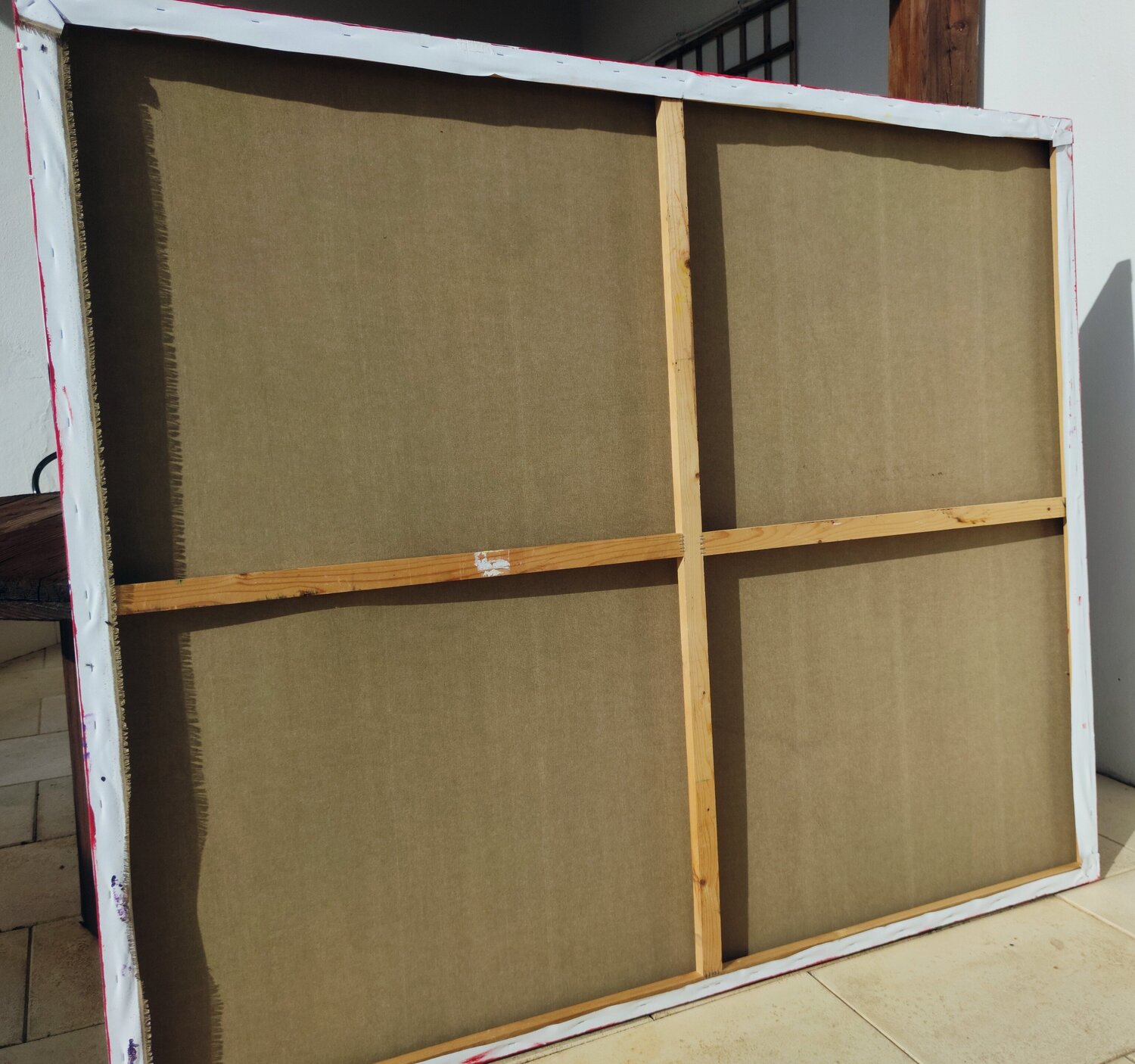 Indigo Entropy - A Jackson Pollock Love Affair von Angie Wright (2025): Malerei Acryl, Öl auf ...